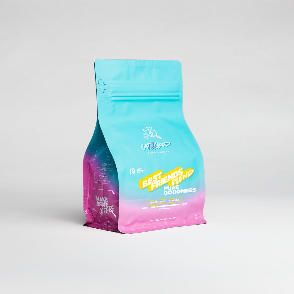 Cat & Cloud Coffee: The Best Friends Blend